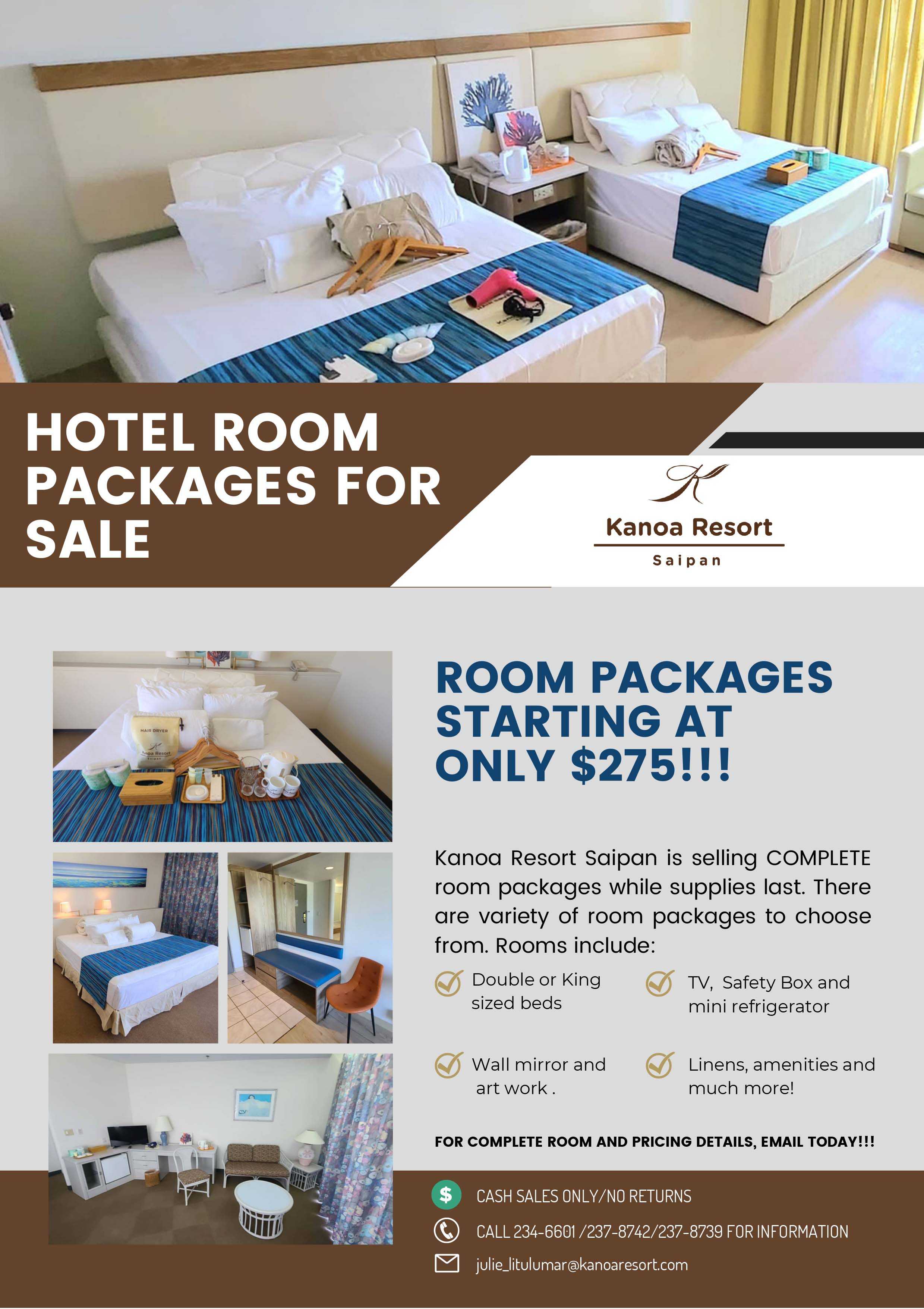 Kanoa Resort Saipan Hotel Room Package Sale Gre..