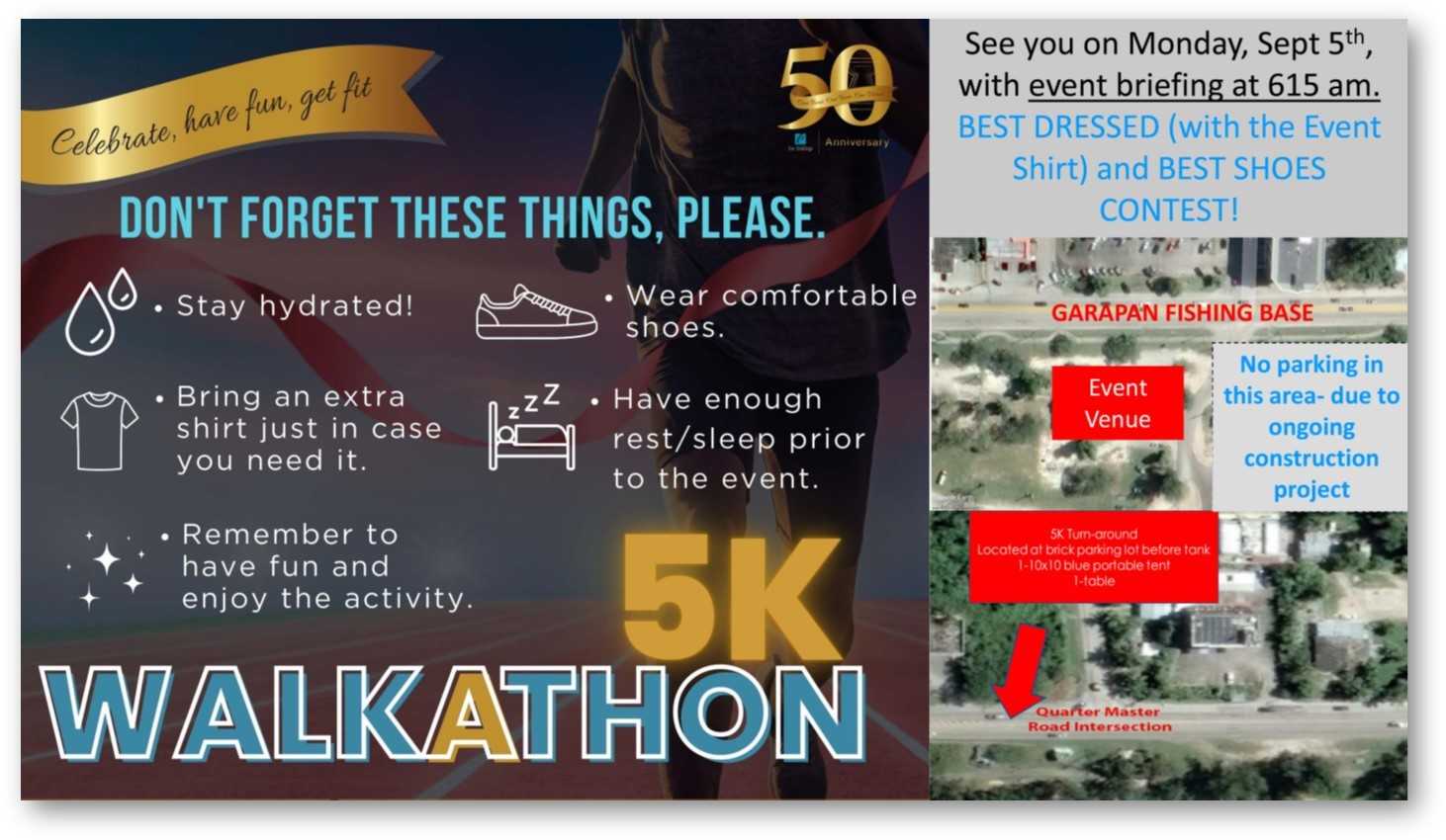 5K Walkathon - TanHoldings Saipan